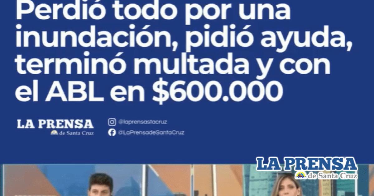 PERDIÓ TODO POR UNA INUNDACIÓN, PIDIÓ AYUDA, TERMINÓ MULTADA Y CON EL ...